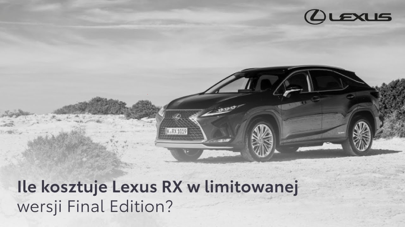 Lexus RX Luksusowy SUV | Lexus Polska